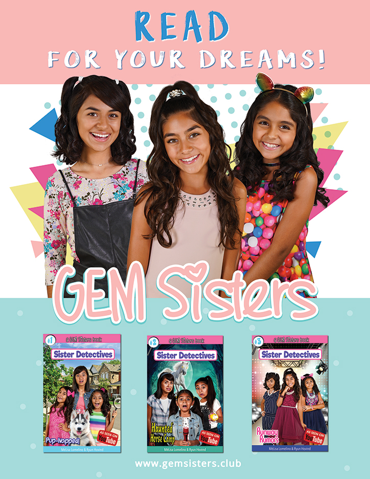 GEM Sisters Talk Haunted Horse Camp and Their Reading Routines + SIGNED ...
