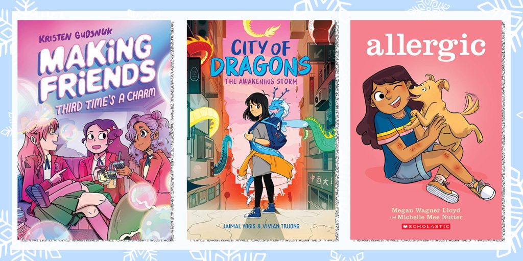 Holly Jolly Giveaways: Scholastic Graphix Graphic Novel Stash - YAYOMG!