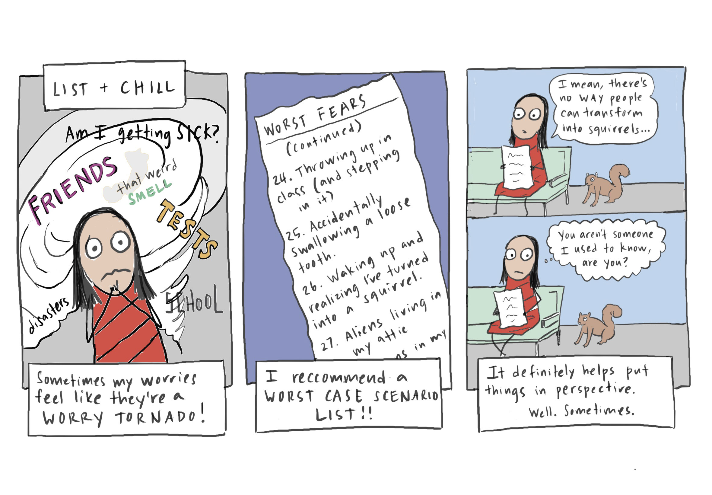 Penny Draws Her Tips for Staying Chill in This EXCLUSIVE Penny Draws a ...